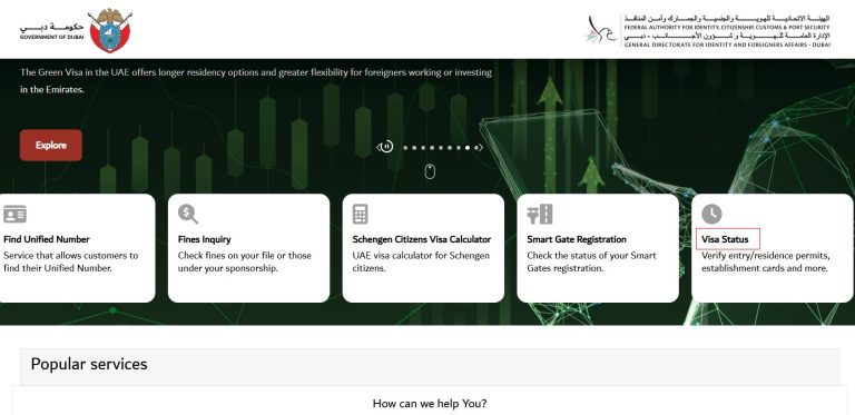 How to Get Visa Copy Online in UAE? | Step By Step Guide! - UAE ...