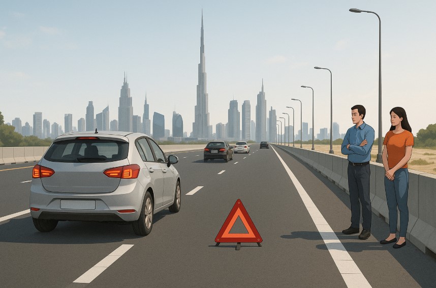 What Is Hard Shoulder in Driving? UAE Road Rules Explained - UAE ...