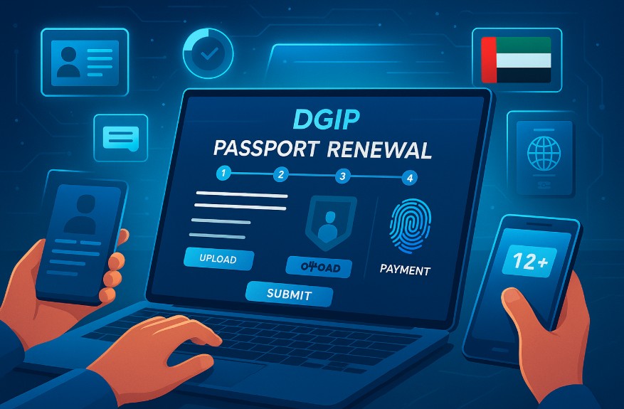 DGIP Passport Renewal in UAE: Fees and Requirements